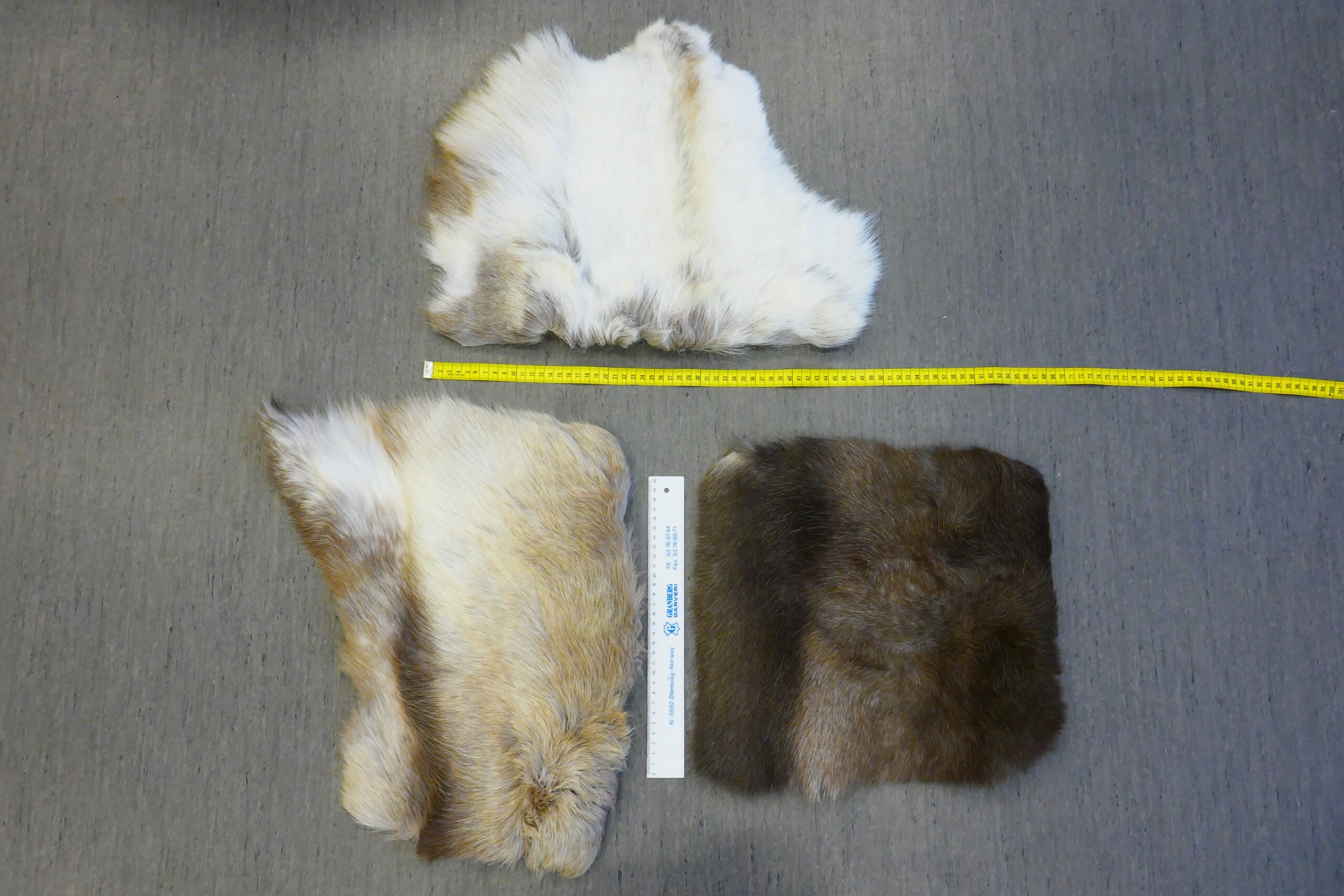 Underlag av rein, mellomstørrelse, impregnert - Granberg Garveri AS